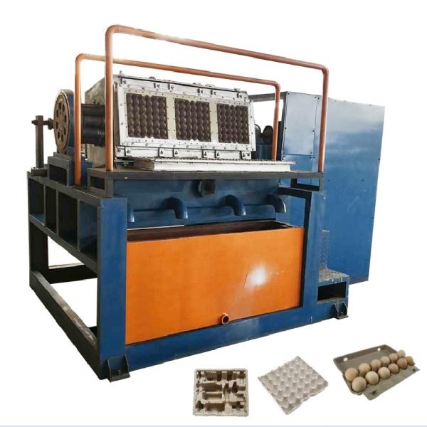 Quality Customized Design Rotary Egg Tray Machine For Waste Paper Pulp Molding 150-450kg/h for sale