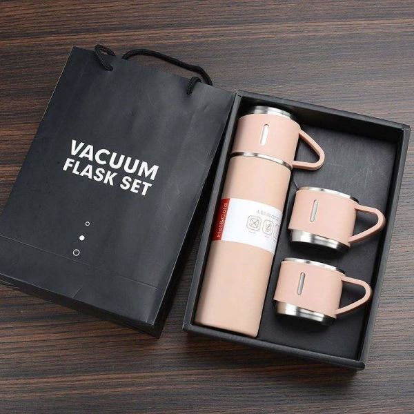 Quality Sample Provide Stainless Steel Vacuum Flask Thermos Mug Gift Set for Corporate Business for sale