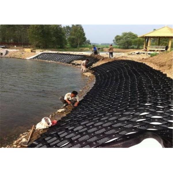 Quality High Intensity Plastic 1.6mm Geocell For Road Construction for sale