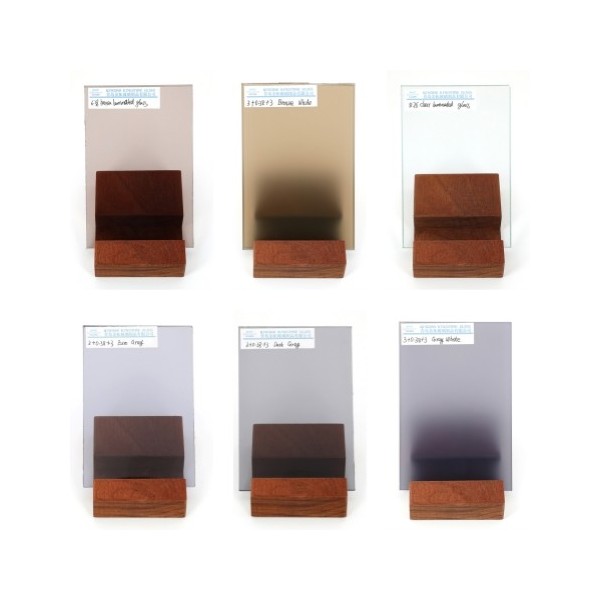 Quality Building Architecture Colored Laminated Glass With 0.38mm PVB Thickness for sale