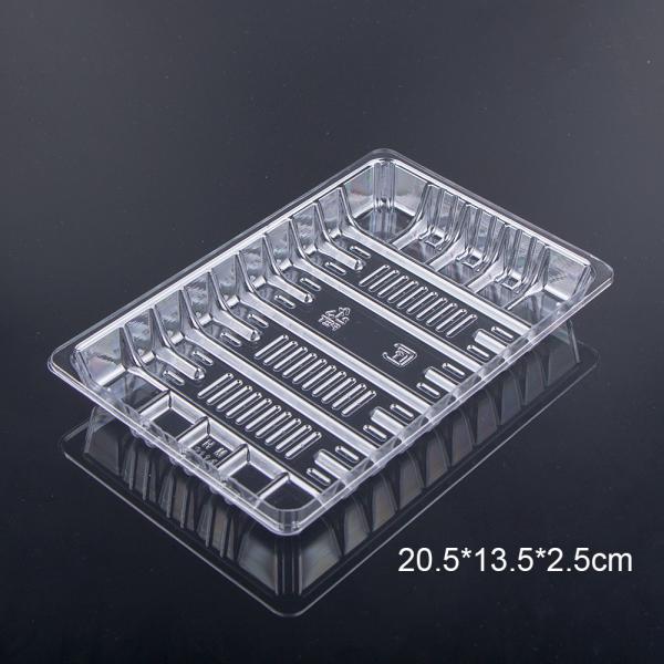 Quality Rectangle Pet Plastic Blister Tray Fruit Food Packaging for sale