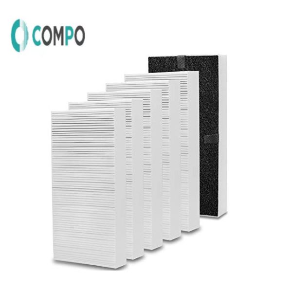 Quality 99.97% Air Purifier Filters With Hepa Filtration Grade And ABS Frame for sale