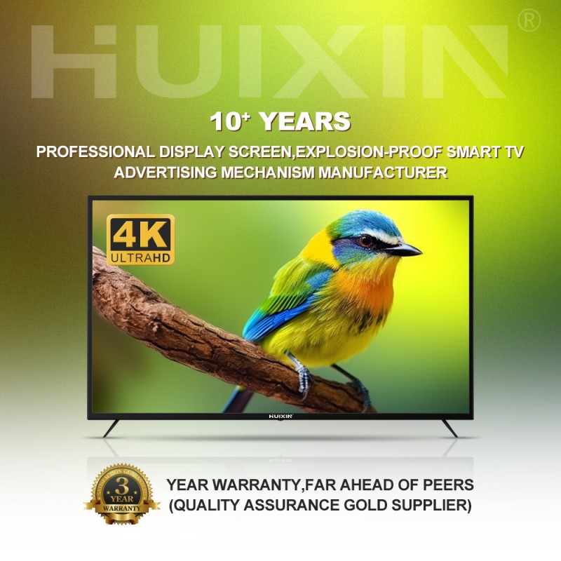 43 inch Anti-blue Light Eye Protection Multi-function Ultra-thin Shatterproof E-LED Flat Screen Monitors LED and LCD Smart TVs