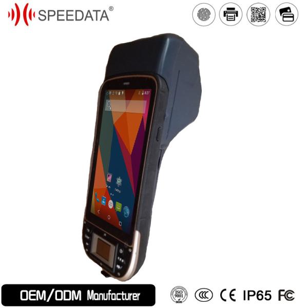 Quality High Definition 5.0 Inch Biometric Fingerprint Scanner Quad Core 1.3GHz for sale