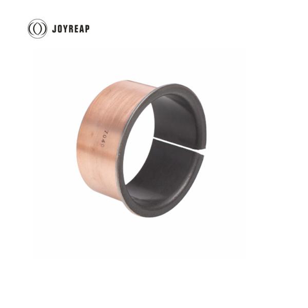 Quality DU Bushing Metal Plain Bearing Flanged / Sleeve PTFE Coated Composite for sale