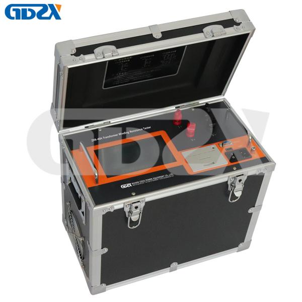 Quality ZXR-40A 40A Transformer Testing Equipment DC Winding Resistance Tester High for sale