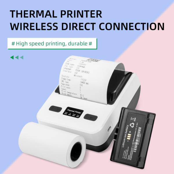 Quality 80mm USB Thermal Printer Wireless Bluetooth 3 Inch Portable for Android ICONS for sale