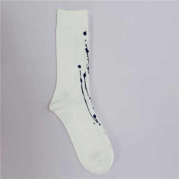 Quality Comfortable and Breathable Men's Cotton Socks with Novelty Design Standard Thickness for sale