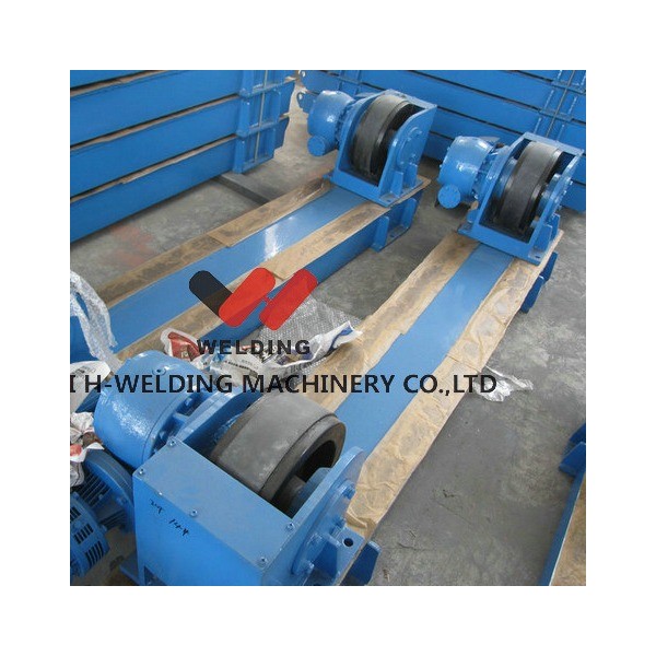 Quality 60T Conventional Bolt Adjustable Welding Rotator Rubber Wheel Lubrication System for sale