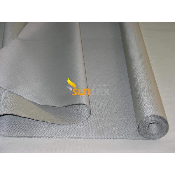Quality High Temperature Fireproof Silicone Coated Fiberglass Fabric Fire Curtain High for sale