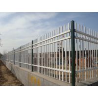 Quality 1.8m Height Tubular Steel Fence Powder Coated 25*25mm Rails for sale