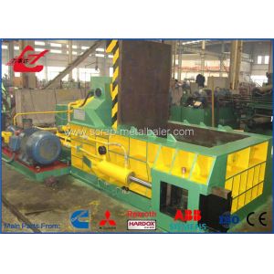 Plc Auto Control Scrap Baling Machine Hydraulic Drive Side Push Out ...