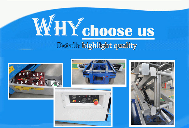 Rough Terrain 6m Lifting Height Electric Mobile Scissor Lifter