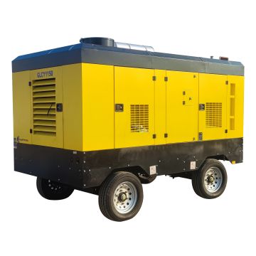 Quality GLORYTEK Drilling Rig Tools Diesel Engine Driven Air Compressor Portable For for sale