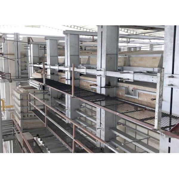 Quality Natural Gas 200TPD Fused AZS Glass Melting Furnace for sale