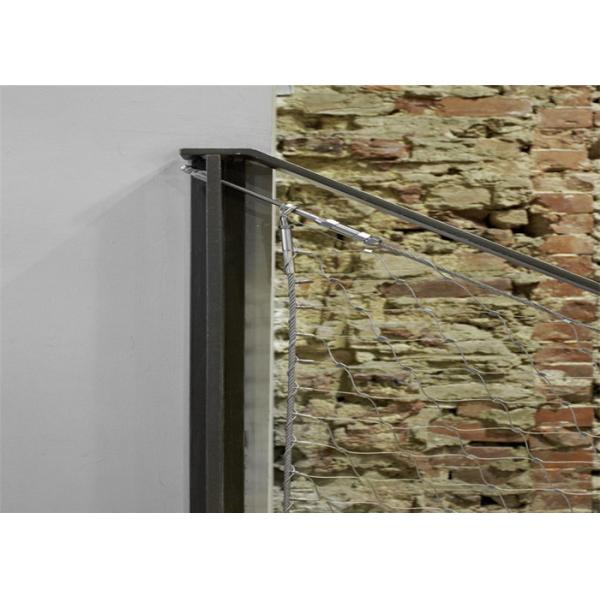 Quality Balustrade Railing Infill Stainless Steel Rope Mesh for sale