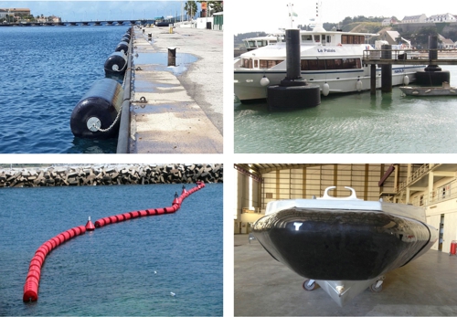 ship launching air bag