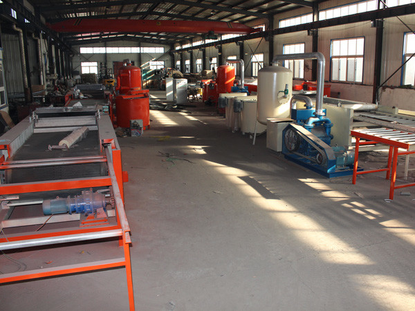 Quality PLC Touch Screen Fire Retardant EPS Sandwich Panel Line for sale