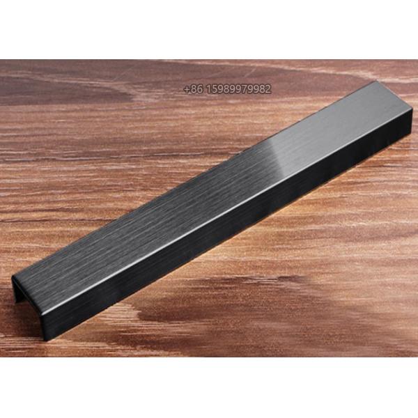 Quality PVD Coated Stainless Steel U Profile , SS304 U Channel Tile Trim for sale