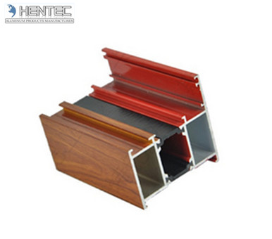 Quality Deep - Processing Extruded Aluminium Profiles Window / Door Extrusions Powder for sale