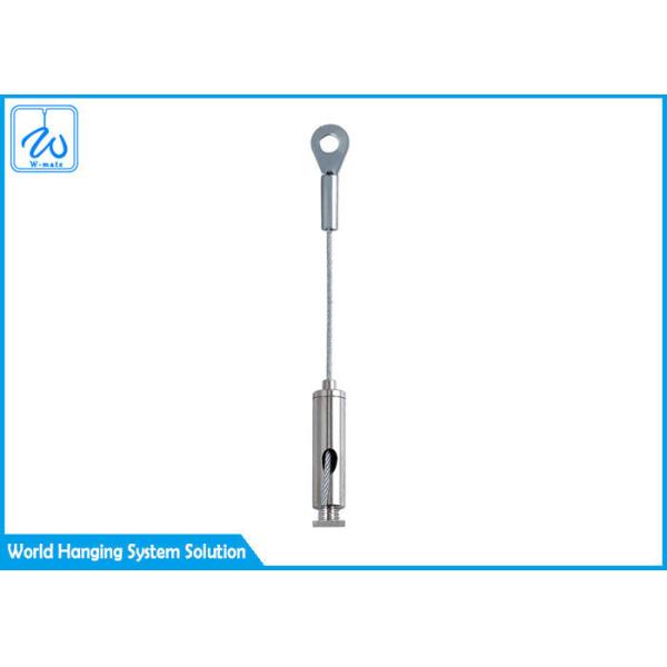 Quality Eye Wire Rope Museum Picture Hanging Systems , Steel Multiple Picture Hanging Systems for sale