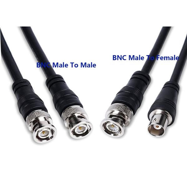 Quality Black BNC Male To Male RF59 Cable Wiring Harness for sale