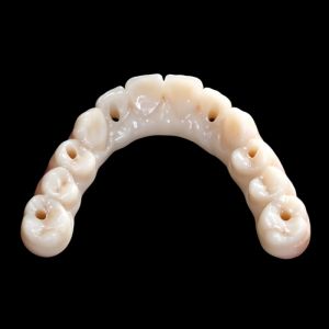 Quality Full Arch Zirconia Hybrid Bridge Zirconia Crown Bridge Customized for sale