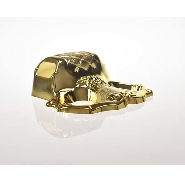 Quality Wraped Coffin Decoration Corner 4# Gold Color Free Samples BV Approved for sale