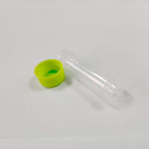 Quality Plastic 60mm Saliva Swab Test Tube COVID-19 Detection for sale