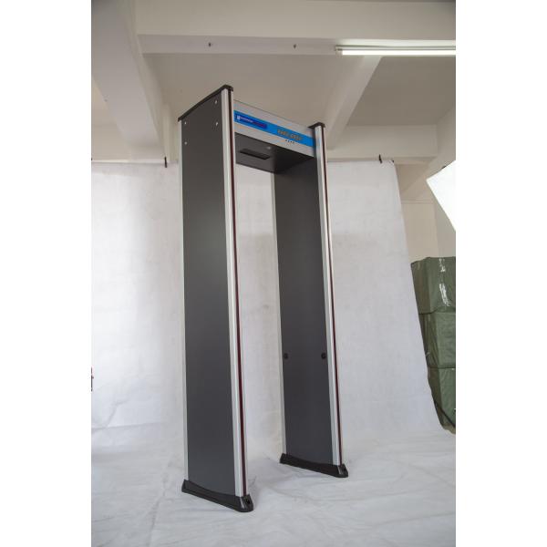 Quality 6 Zone Walk Through Metal Detector Machine With Door Frame / LED Alarm Light for sale