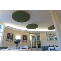 Quality Seameless Ceiling Tiles Circle shape microperforated acoustic panel sound for sale