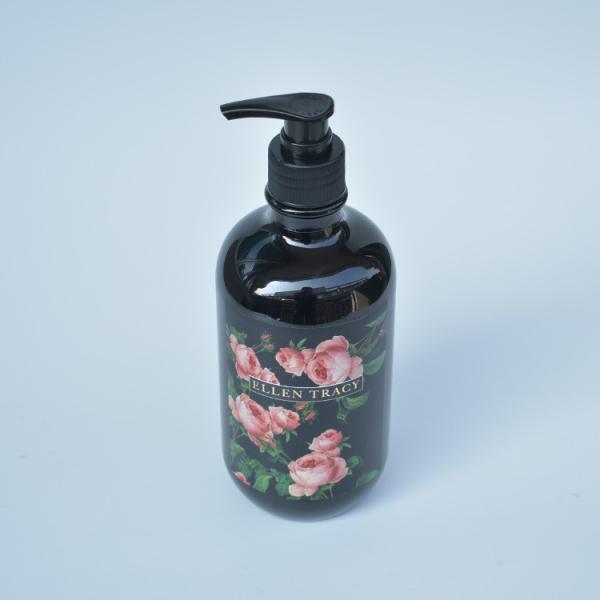 Quality Hot Stamping PET Labeling Shampoo Pump Dispenser Bottle 500ml 16oz for sale