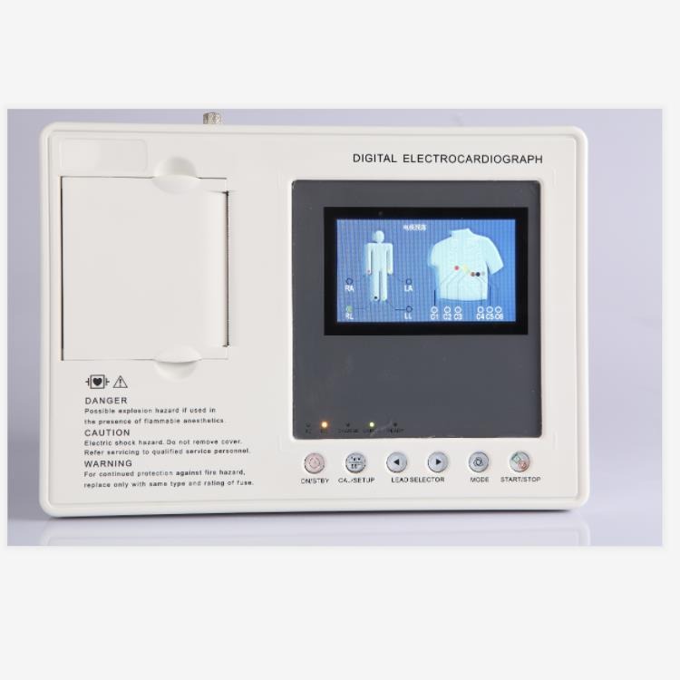 ecg machine Digital 3 Channel 12 Leads ECG Machine Electrocardiograph ecg machine