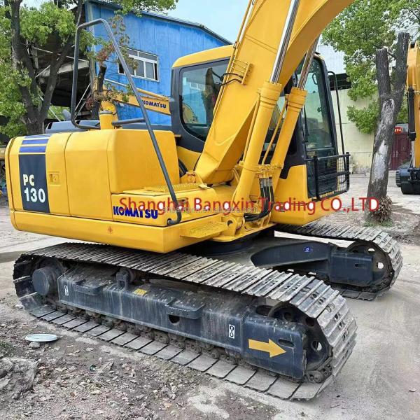 Quality 0.5m3 bucket capacity komatsu pc130-7 mini excavator with strong power and for sale