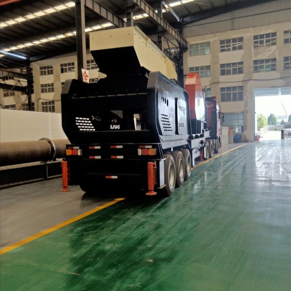 Quality Truck Mounted Jaw Crusher 300T / H For Mobile Crushing for sale