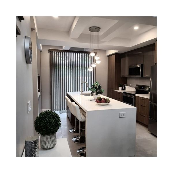 Quality Highly ODM/OEM Flat-Pack Solid Wood Furniture Matte Kitchen Cabinets European Style for sale