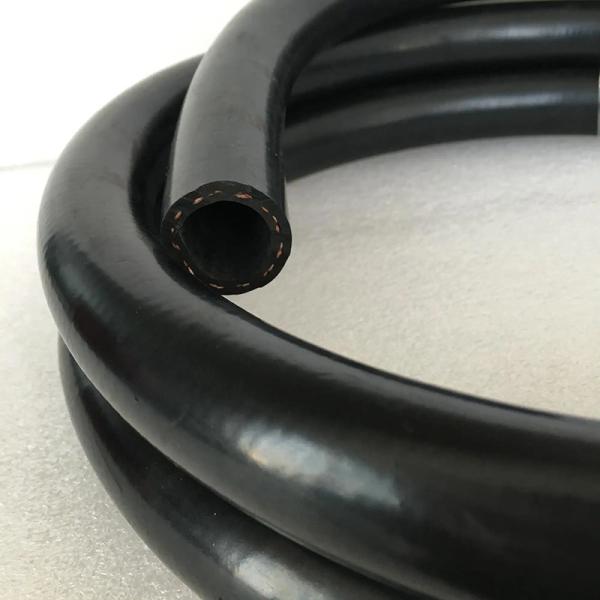 Quality Braided Water Hose Reel with Connector Clamp Cap Connection Coupling for sale