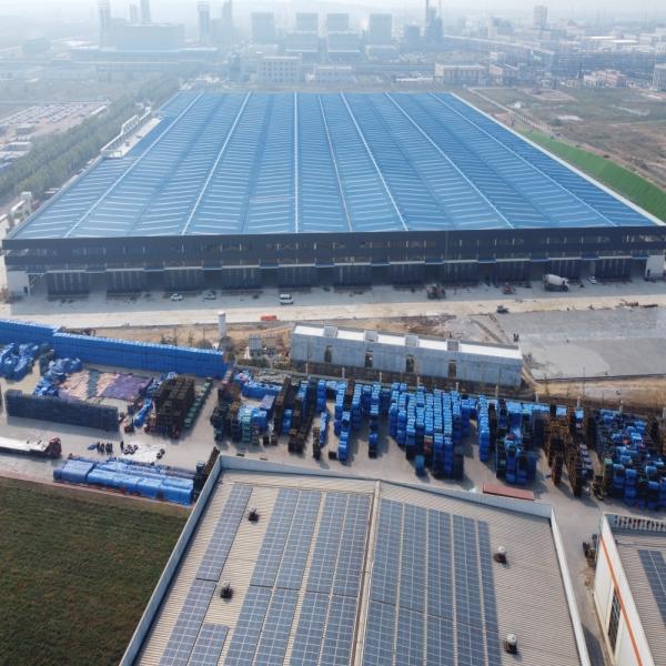 Quality Large Span Prefabricated Steel Frame Buildings for Logistics Warehouses for sale