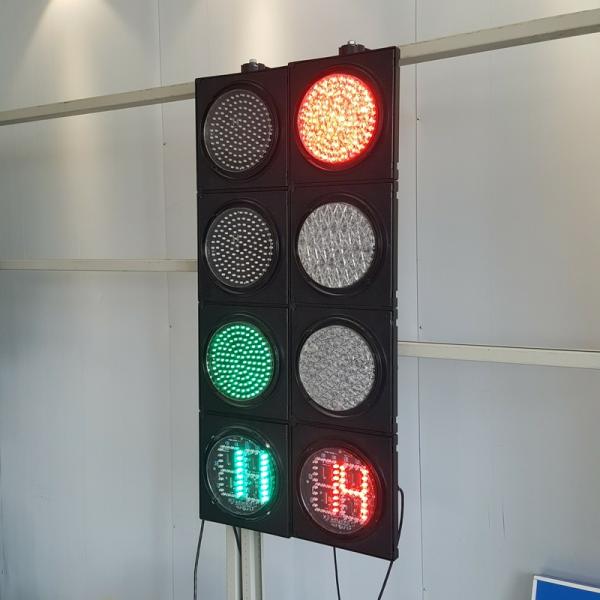 Quality Detachable Aspect 200MM 4-Aspect RYG Ball With Countdown Timer Road Traffic for sale