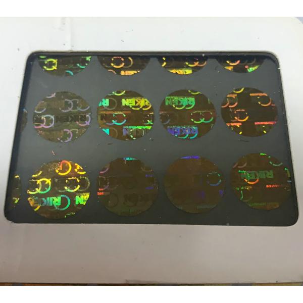 Quality Custom Self Adhesive Security Labels with Permanent Adhesive in Rectangle Shape for sale