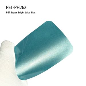 Quality PET-PH262 PET Super Bright Lake Blue Pvc Protection Film For Car for sale