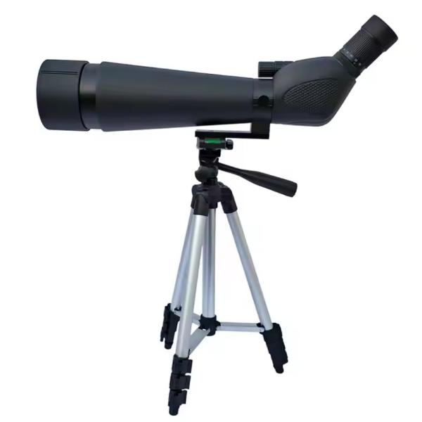 Quality 25-75x80 Angled Spotting Scopes Waterproof Telescope with Remote Control Tripod for sale