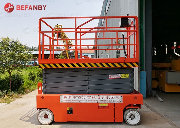 Quality Outdoor 10m Full Automatic Hydraulic Ladder Lift for sale