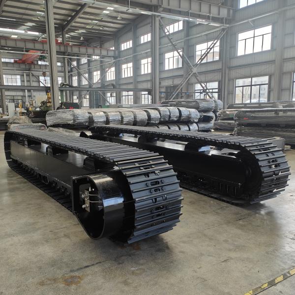 Quality Multifunctional Crawler Excavator Digger Bulldozer Parts Custom Rubber/Steel for sale