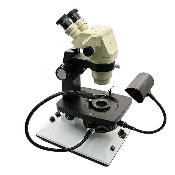 Quality High Precision Stereo Gem Binocular Microscope With Polarizing System for sale