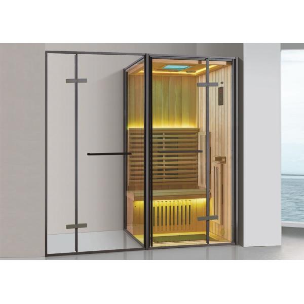 Quality Infrared Sauna Room With Shower Door Accepted By Customization for sale