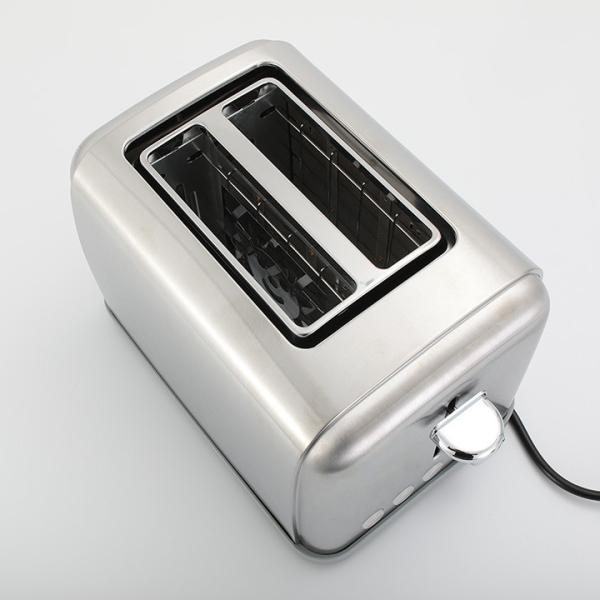 Quality 900W Stainless Steel Double Long Slot Sandwich Pop Up Toaster for sale