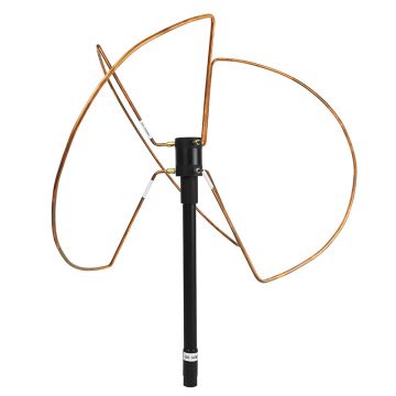 Quality 300-400MHz Fiberglass Four-Leaf Clover Antenna UAV 300W with 360° Working Range for sale