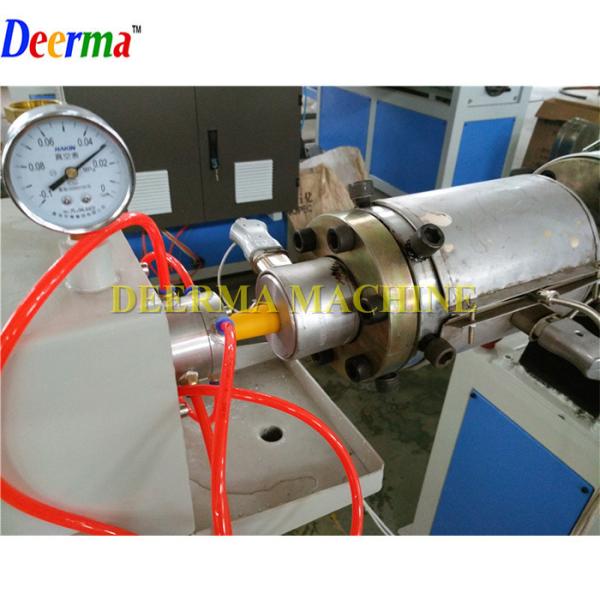 Quality PE Pipe Manufacturing Machine HDPE Pipe Extrusion Machine Power W installed for sale