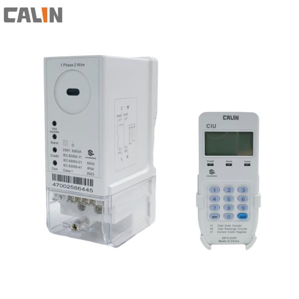 Quality 1000imp/KWh STS Encryption 35mm Din Rail Meter Single Phase for sale